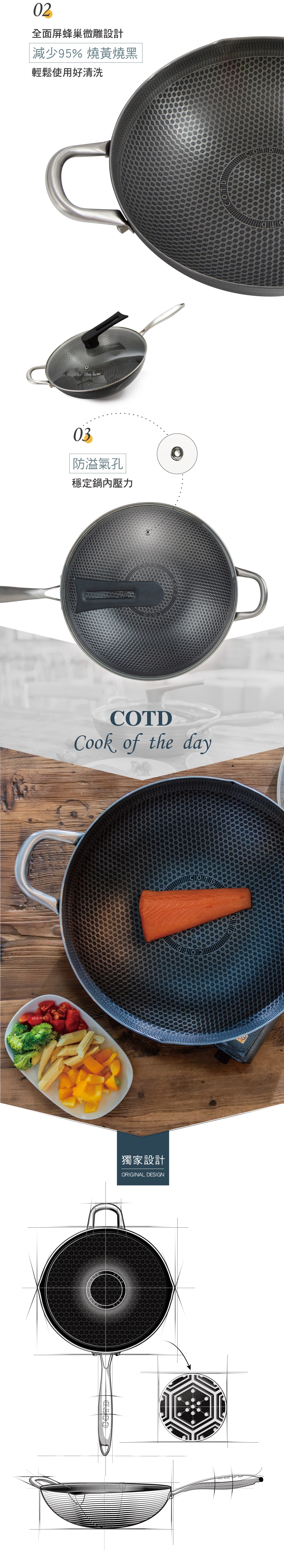 COTD-3D立體蜂巢鍋-品牌官網